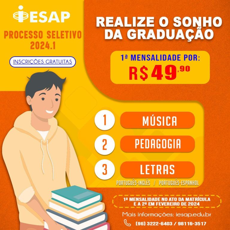 Inscrições – On Line – Iesap